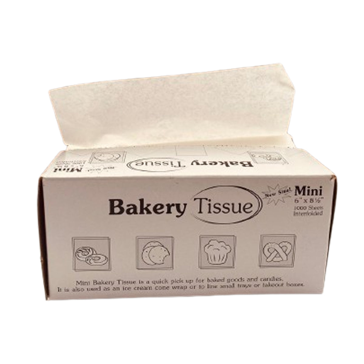 Papel Bakery Tissue 10 cajas con 1000 hojas de 15x21 cm – papelithomx