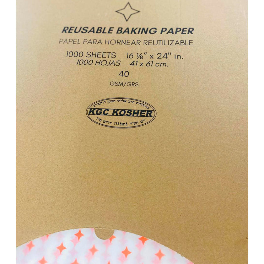 Papel siliconado Para Hornear Pan liner 61x41 Caja Con 500 hojas ...